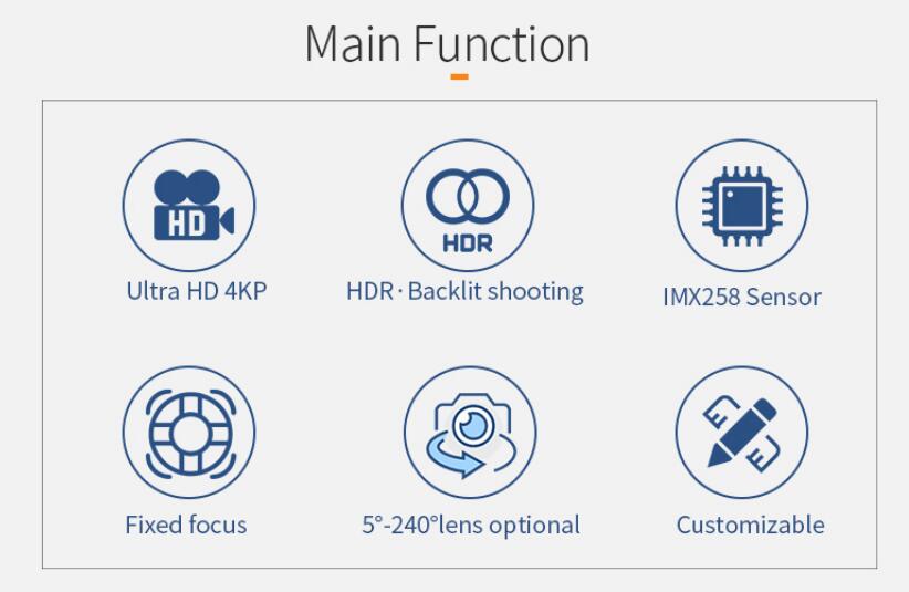 sony IMX258 CMOS Sensor 4K 13MP HDR auto focus fixed focus MIPI camera ...